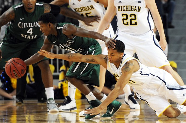 Images from the No. 5 Michigan basketball team's 77-47 win over ...