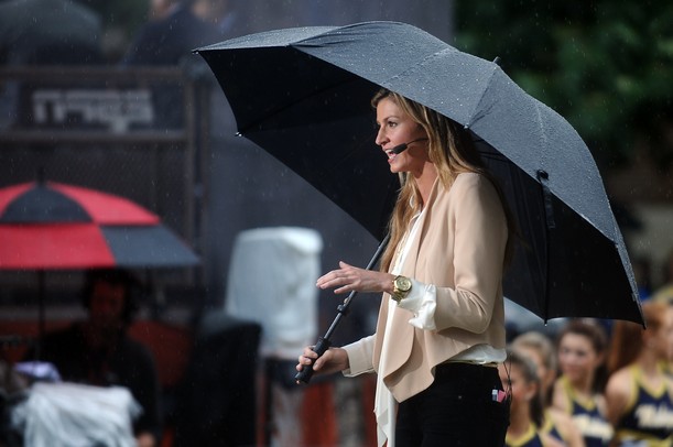 Images from ESPN 'College GameDay' show from Ingalls Mall in Ann Arbor