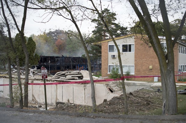 Pauline apartment fire: 'The whole building was fully involved'