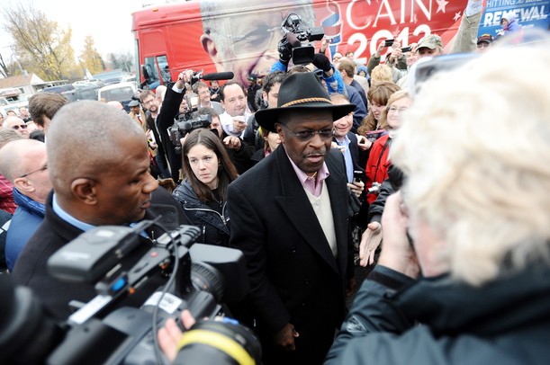 Images from Republican presidential candidate Herman Cain's stop in ...