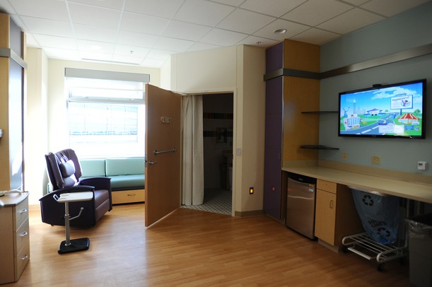 Images from the media tour of the new C.S. Mott Children's Hospital