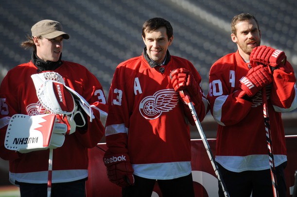 NHL officials, Red Wings players part of Winter Classic announcement at ...