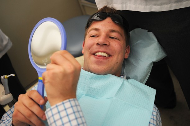 After a brutal assault, U-M dentists help man get his true smile back
