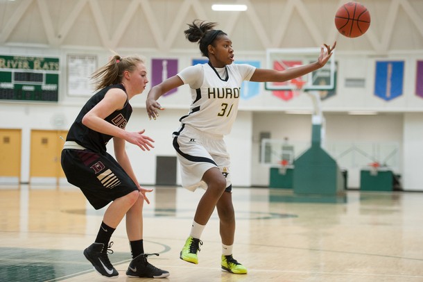 Images from Huron girls basketball's 49-37 win over Dexter Tuesday night