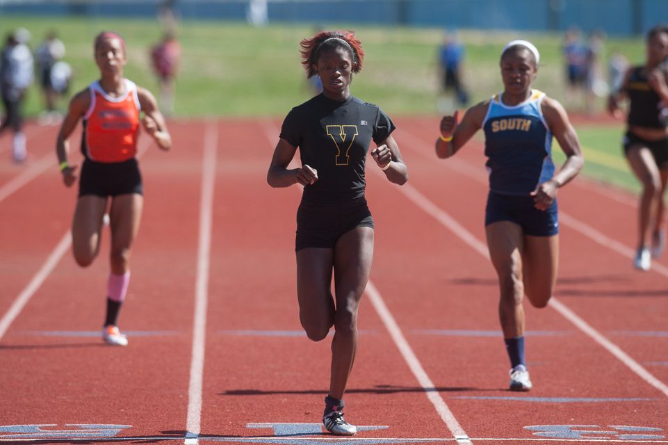 Golden Triangle meet attracts top Michigan track talent to Saline