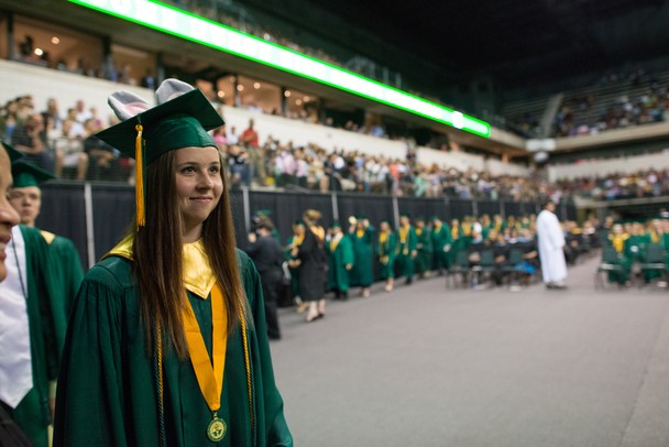 Images from Huron High School's class of 2013 graduation