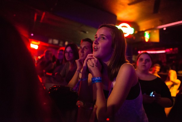 Images from 'secret' Darren Criss-Theo Katzman-Charlene Kaye show at ...