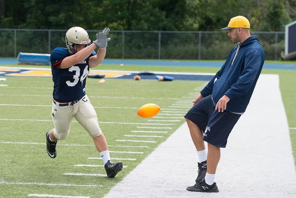 Images from the first day of hitting at Chelsea High School football ...