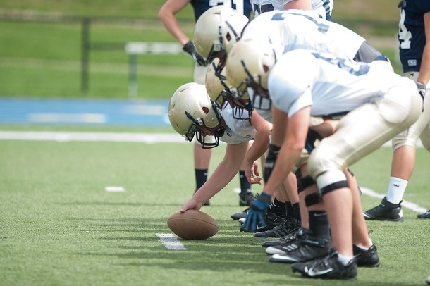 Images from the first day of hitting at Chelsea High School football ...