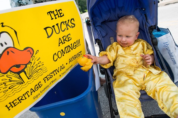 Images from the Ypsilanti Heritage Festival rubber duck race