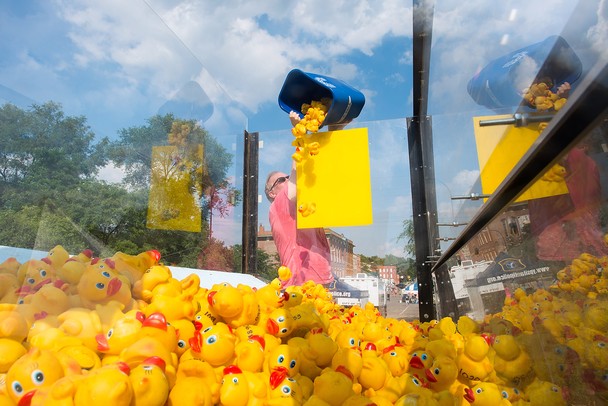 Images from the Ypsilanti Heritage Festival rubber duck race