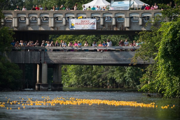 Images from the Ypsilanti Heritage Festival rubber duck race