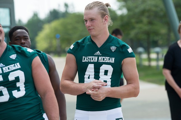 Eastern Michigan football team holds annual media day at Rynearson Stadium