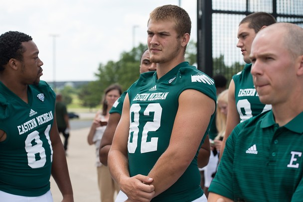 Eastern Michigan football team holds annual media day at Rynearson Stadium