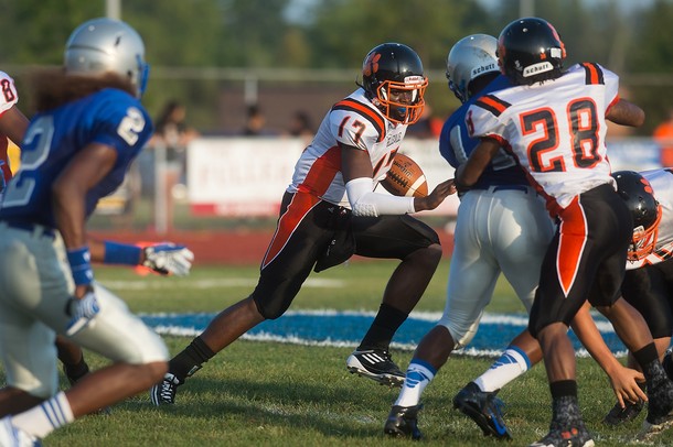 Images from Lincoln's 30-9 Game of the Week win over Belleville