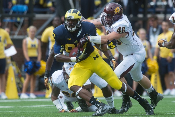 Images from the Michigan football team's dominating 59-9 win over ...