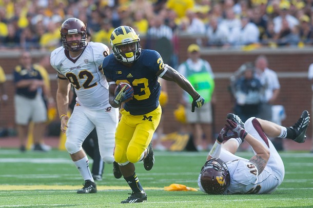 Images from the Michigan football team's dominating 59-9 win over ...