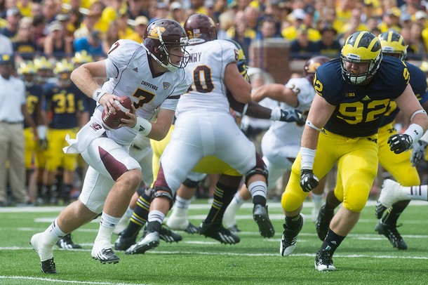 Images from the Michigan football team's dominating 59-9 win over ...