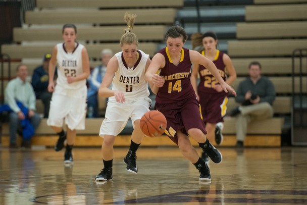 Stingy defense leads Dexter girls basketball past Manchester, 47-35, in ...