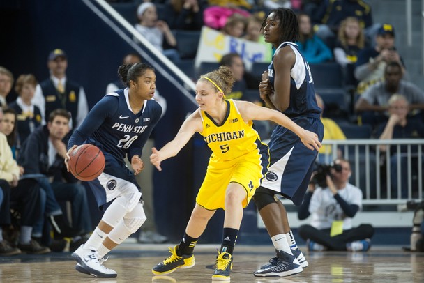 Images from the the Michigan women's basketball team's 59-49 loss to ...