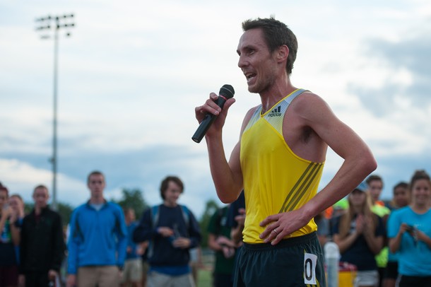 Ann Arbor's Nick Willis falls just short of record for state's fastest mile
