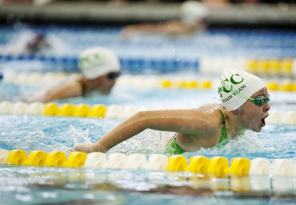 Images from AAU Junior Olympics swimming at Canham Natatorium