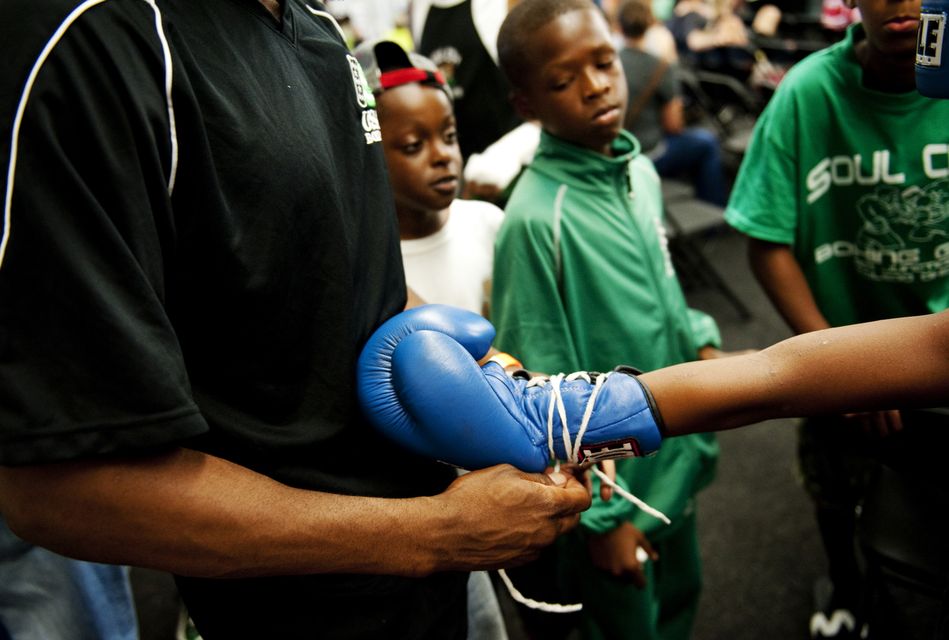 Images from the Battle at A-Square II boxing event in Ypsilanti