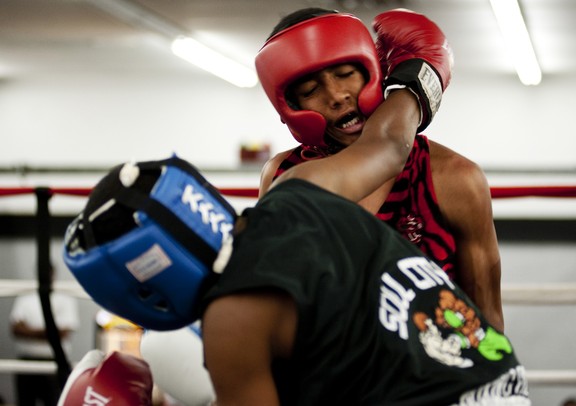 Images from the Battle at A-Square II boxing event in Ypsilanti