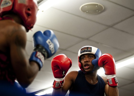 Images from the Battle at A-Square II boxing event in Ypsilanti