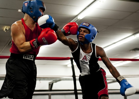 Images from the Battle at A-Square II boxing event in Ypsilanti