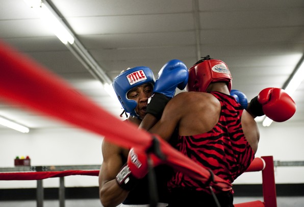 Images from the Battle at A-Square II boxing event in Ypsilanti