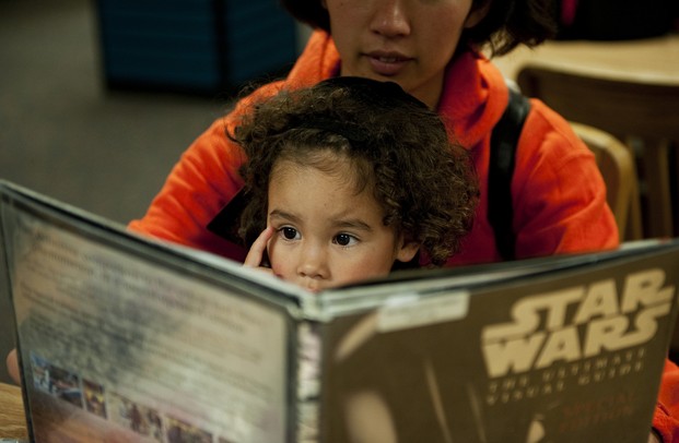 Images from Star Wars Reads Day