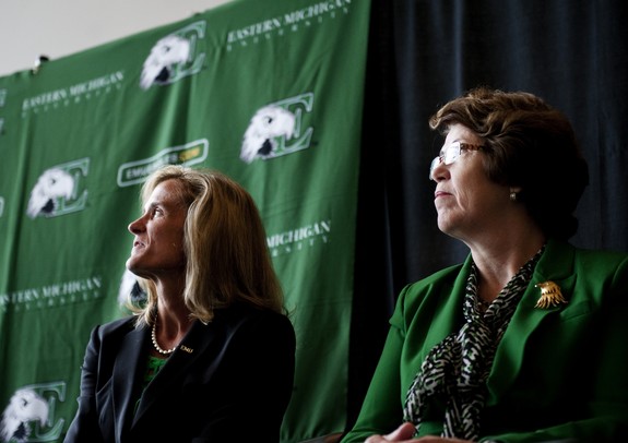 New Eastern Michigan athletic director Heather Lyke aims to establish ...