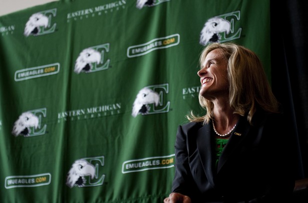 New Eastern Michigan athletic director Heather Lyke aims to establish ...
