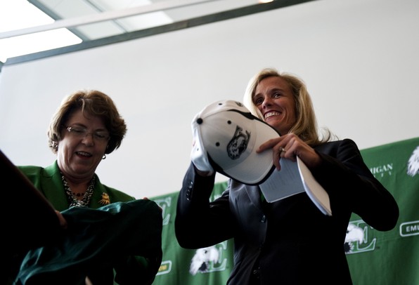 New Eastern Michigan athletic director Heather Lyke aims to establish ...