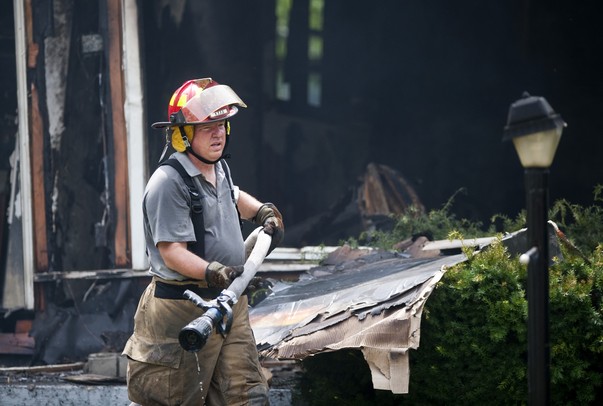 Fire crews investigating house explosion in Ypsilanti Township