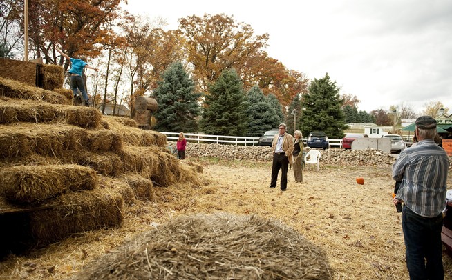 Judge rules Jenny's Market straw maze can stay - for now