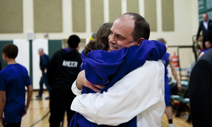 Images from Pioneer boys basketball's 92-89 win over Father Gabriel ...