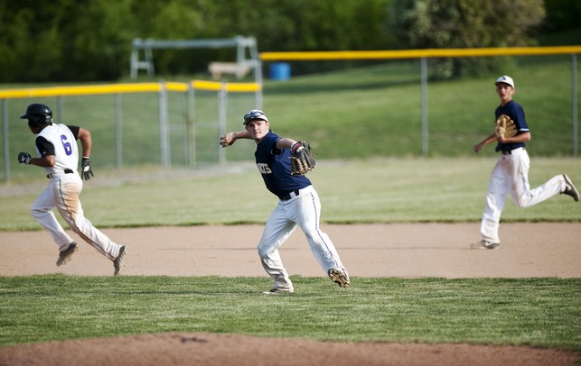 Saline baseball forces one-inning conference championship playoff and ...