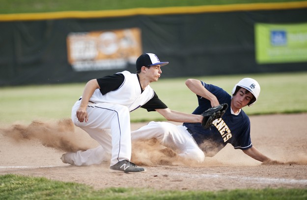 Saline baseball forces one-inning conference championship playoff and ...