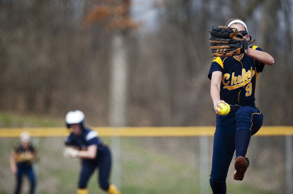 Chelsea spoils perfect game on final out but Saline still manages ...