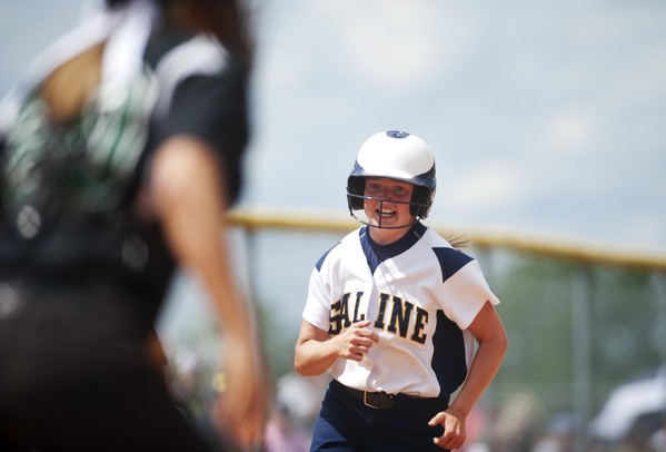 Saline softball wins program's first regional title with 4-2 win over ...