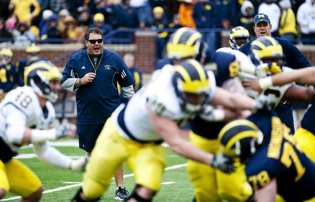 Images from Michigan's spring football game at Michigan Stadium