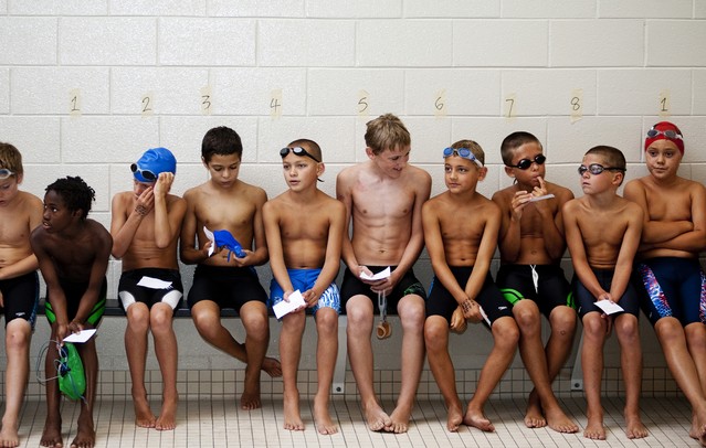 Images from Day 2 of the Washtenaw Interclub Swim Conference championships