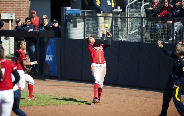 Images from Michigan softball's eighth inning Super Regional win over ...
