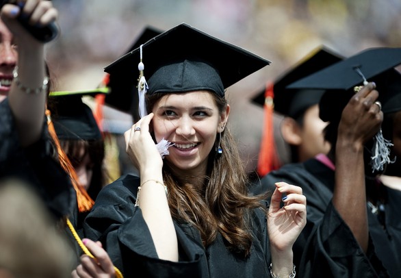 Images from University of Michigan's spring 2013 commencement