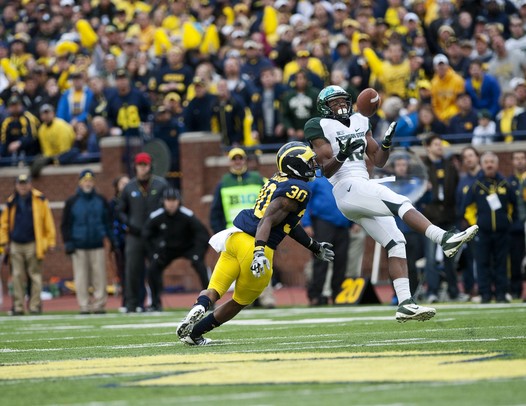 Images from the Michigan vs. Michigan State football game