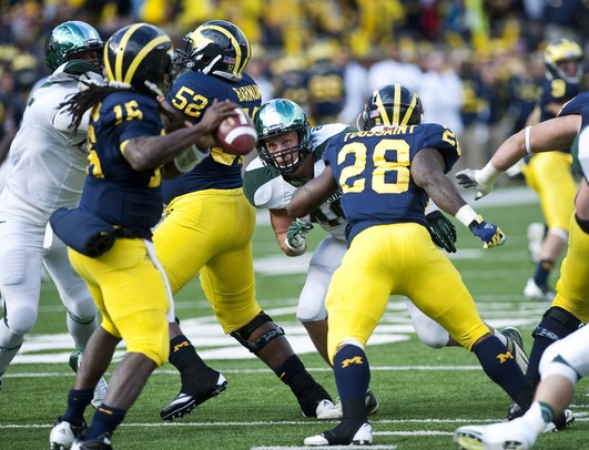 Images from the Michigan vs. Michigan State football game