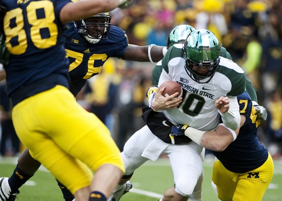 Images from the Michigan vs. Michigan State football game