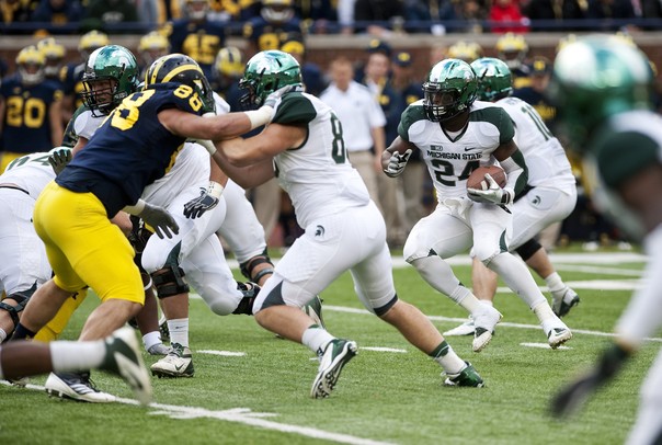 Images from the Michigan vs. Michigan State football game